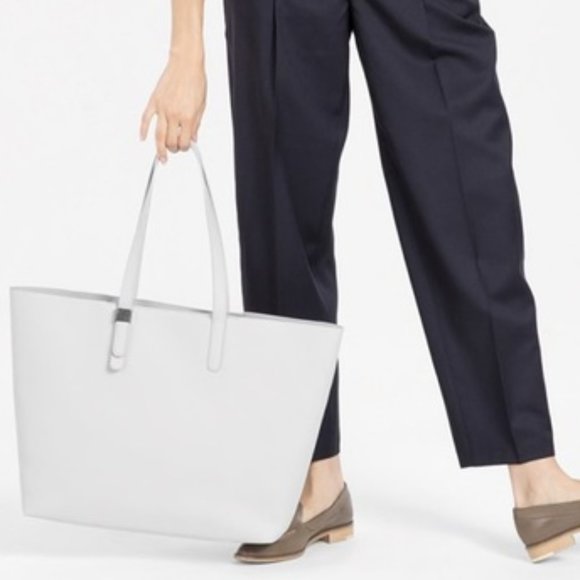 Everlane | Bags | Everlane Petra Leather Market Tote Gesso Clay Work ...